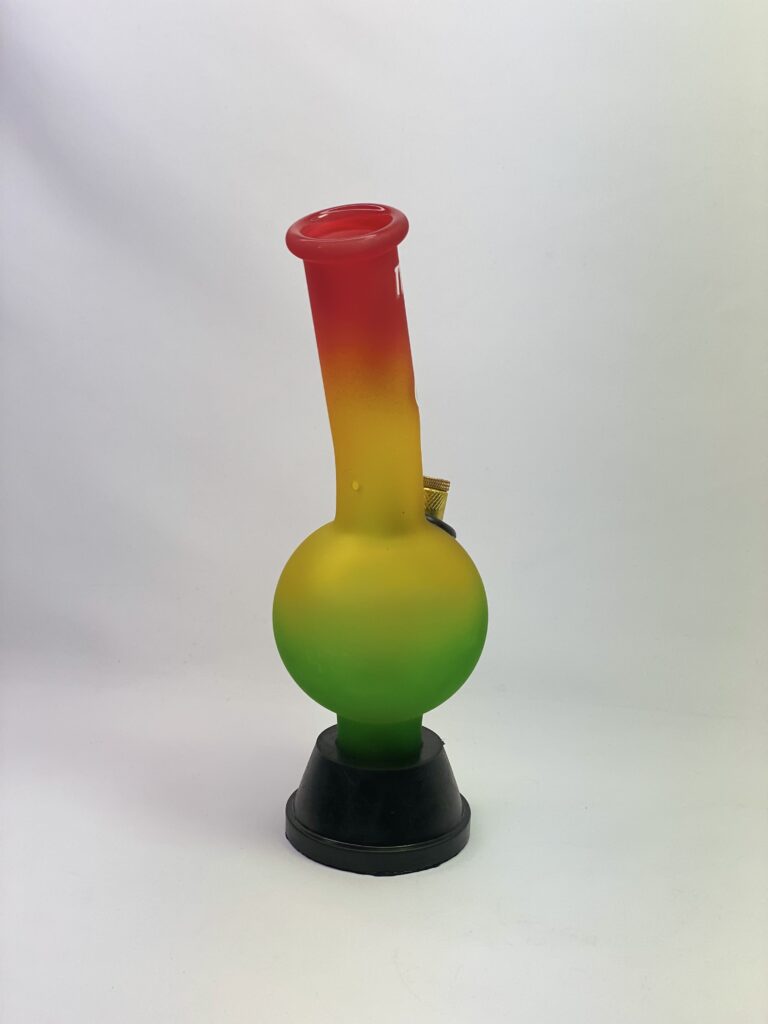 MWP Medium Rainbow Frosted Bonza 25cm - East Coast Bongs