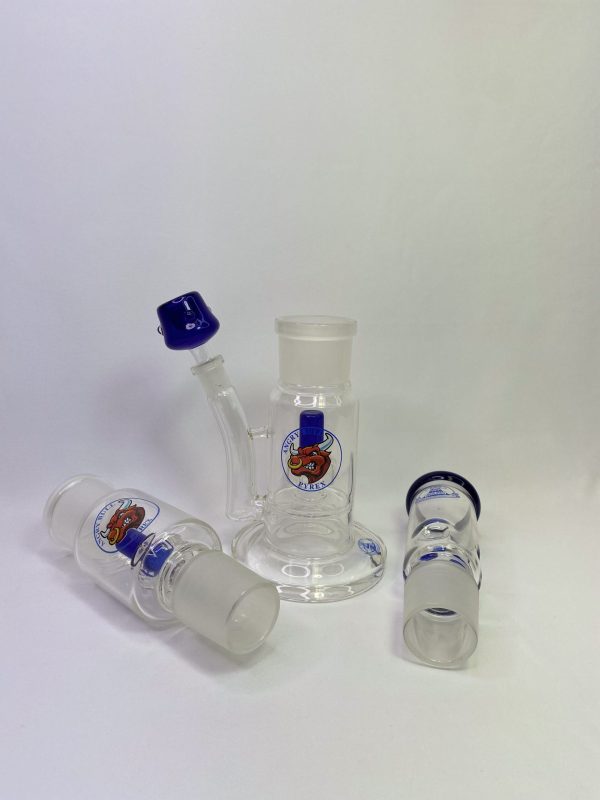 Agung 3 part Modular Glass Bong 46cm - East Coast Bongs