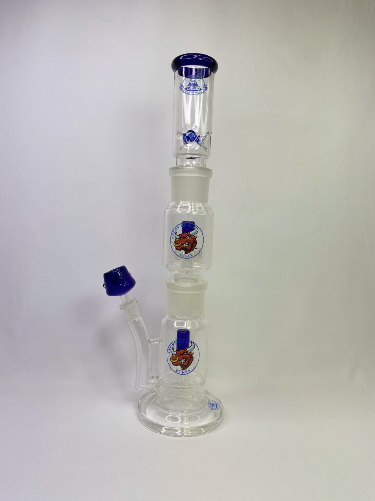 Agung 3 part Modular Glass Bong 46cm - East Coast Bongs