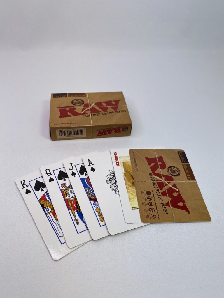 RAW Playing Cards - East Coast Bongs