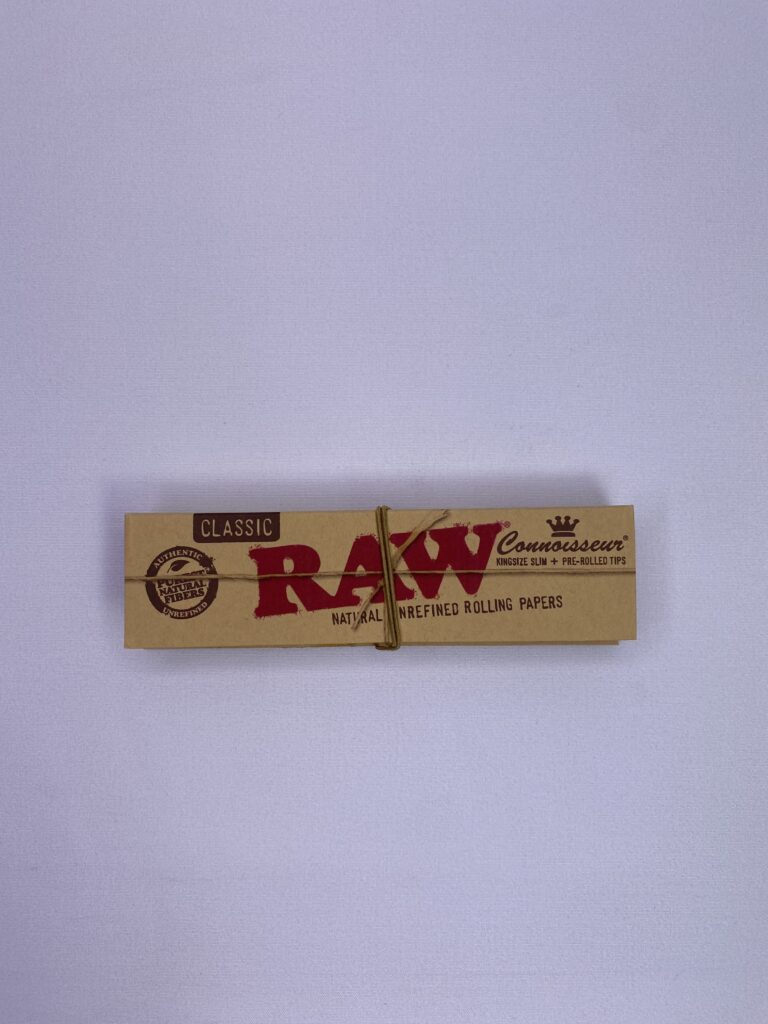 RAW Classic Connoisseur Kingsize Slim Papers & Pre-rolled Tips - East ...