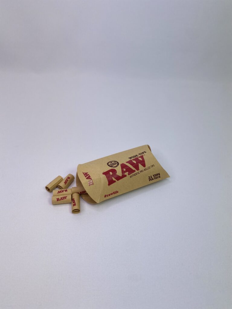 RAW Wide Tips 21 Pack - East Coast Bongs