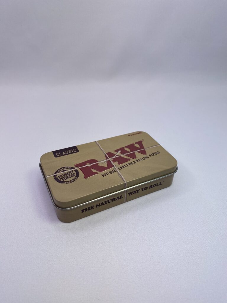 RAW Metal Tin Box - East Coast Bongs