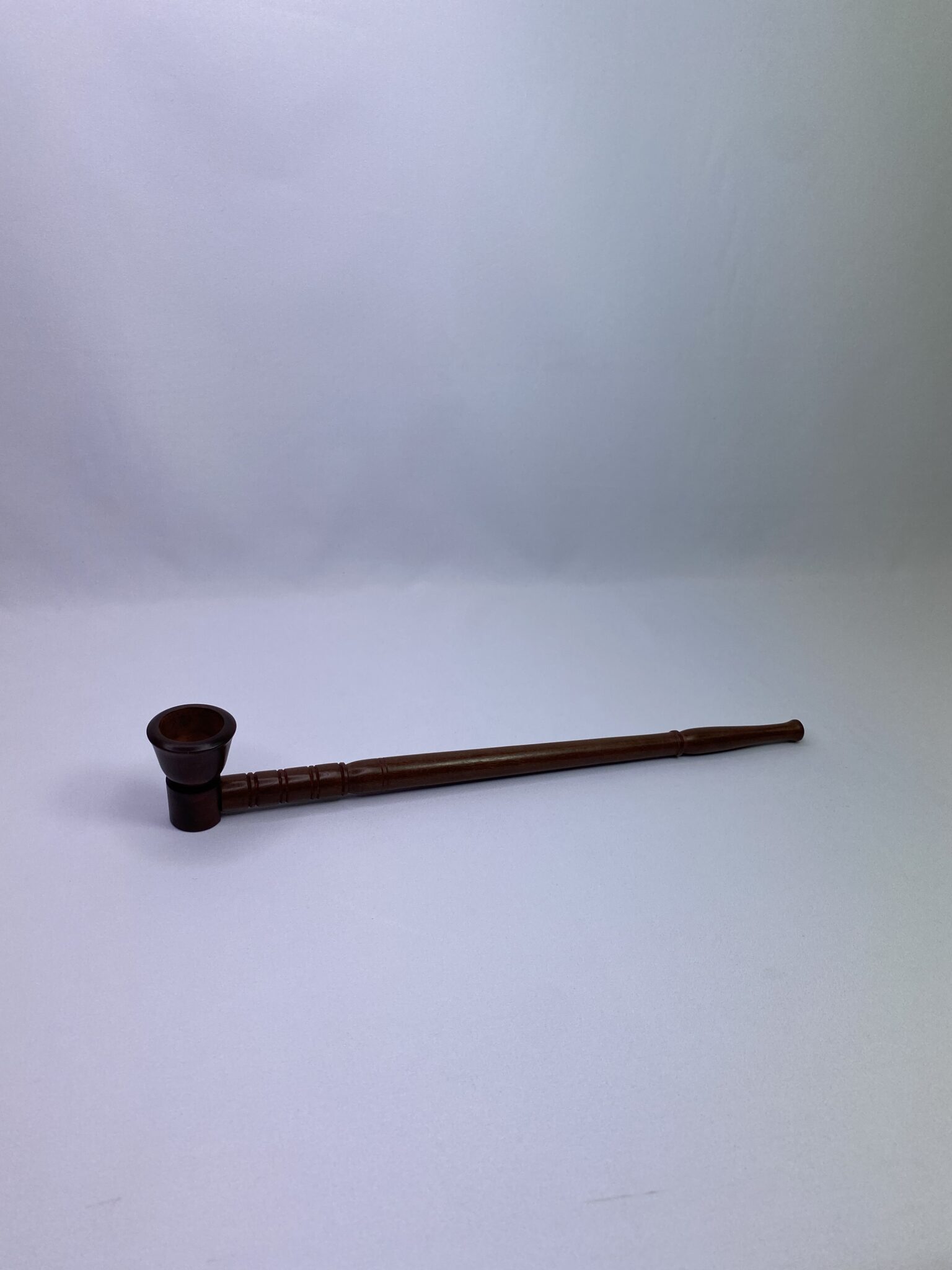 Long Wooden Pipe 33cm - East Coast Bongs