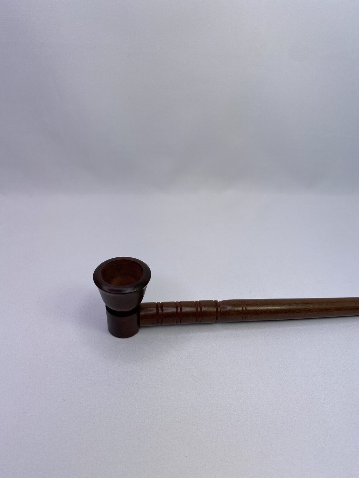 Long Wooden Pipe 33cm - East Coast Bongs