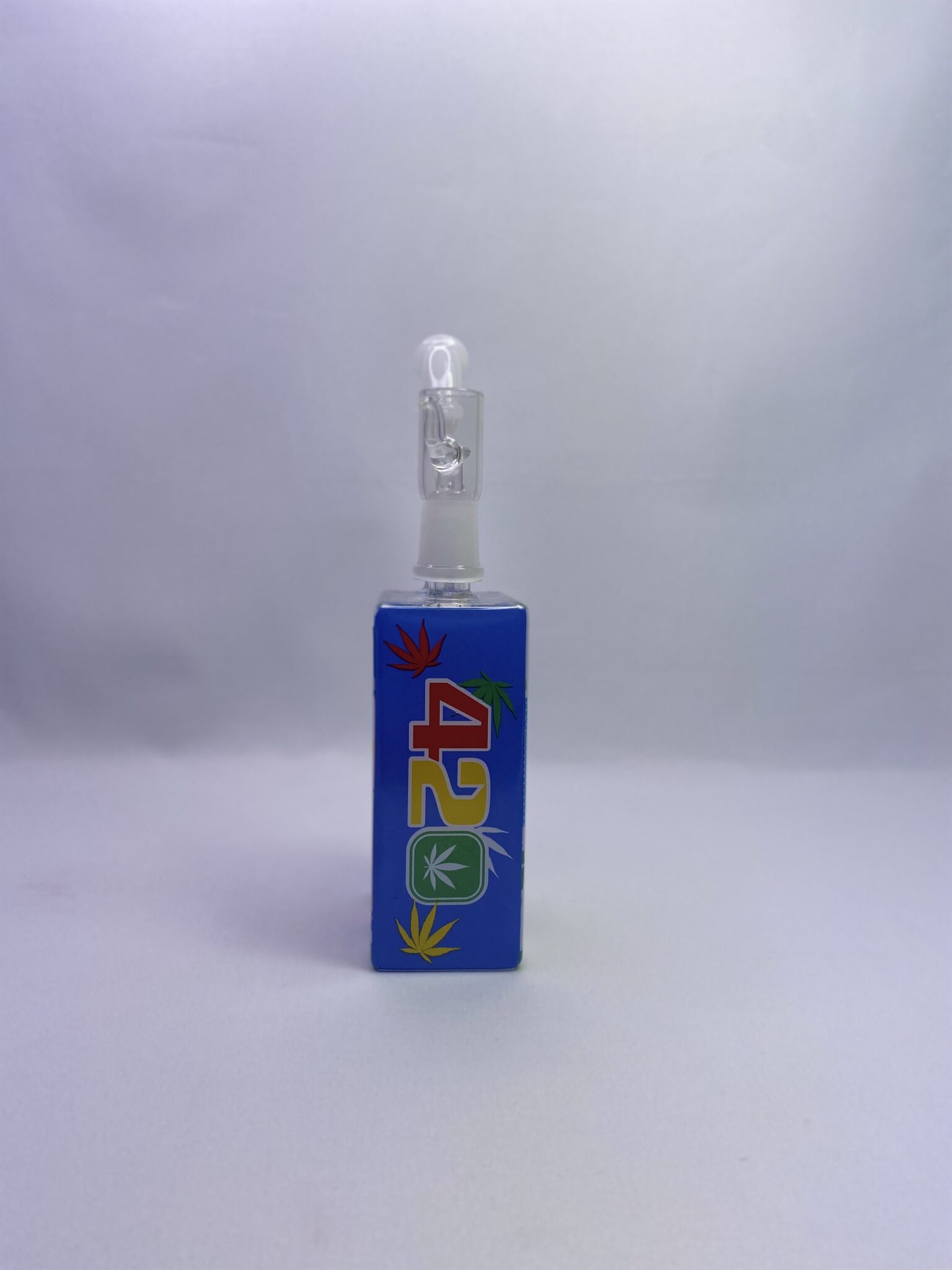 Dab Rig Juice Box Style (Pin Up Design) - East Coast Bongs