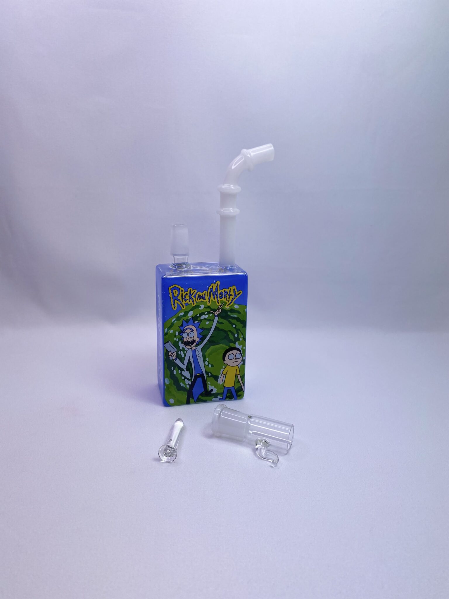 Dab Rig Juice Box Style (Rick and Morty Design) - East Coast Bongs