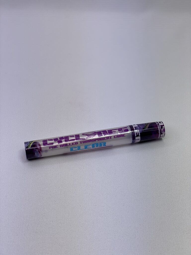 Cyclone Pre Rolled King Size Transparent Grape Cone 1 Pack - East Coast ...