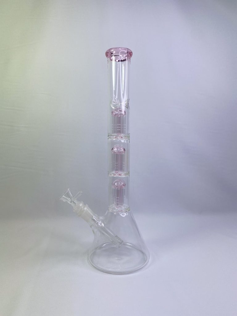Triple Tree Percs Glass Beaker Waterpipe – 36cm - East Coast Bongs