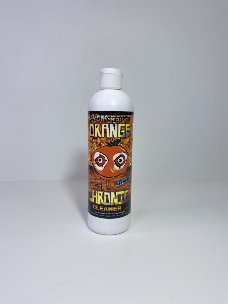Orange Chronic bong cleaner 12oz - East Coast Bongs