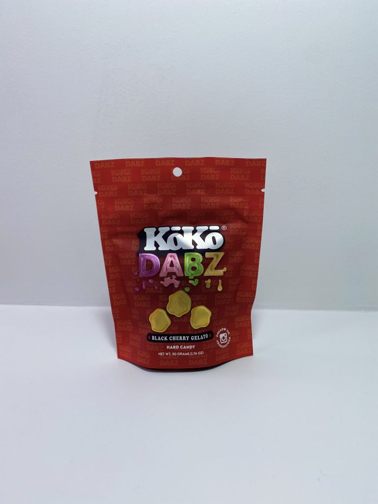 Koko Dabz 50g bag Hard Candy Black Cherry Gelato - East Coast Bongs