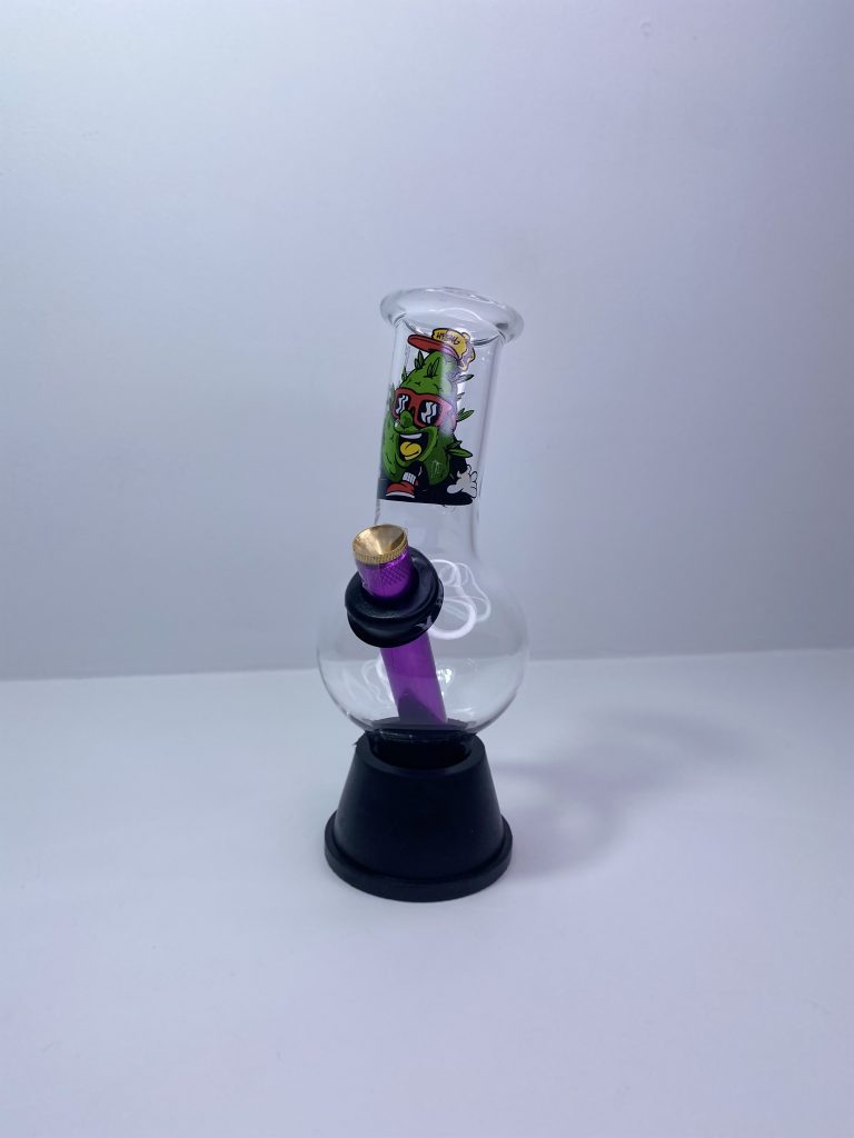 Pyrex Small Bonza Bubble Bong ‘Small Nug' 20cm - East Coast Bongs