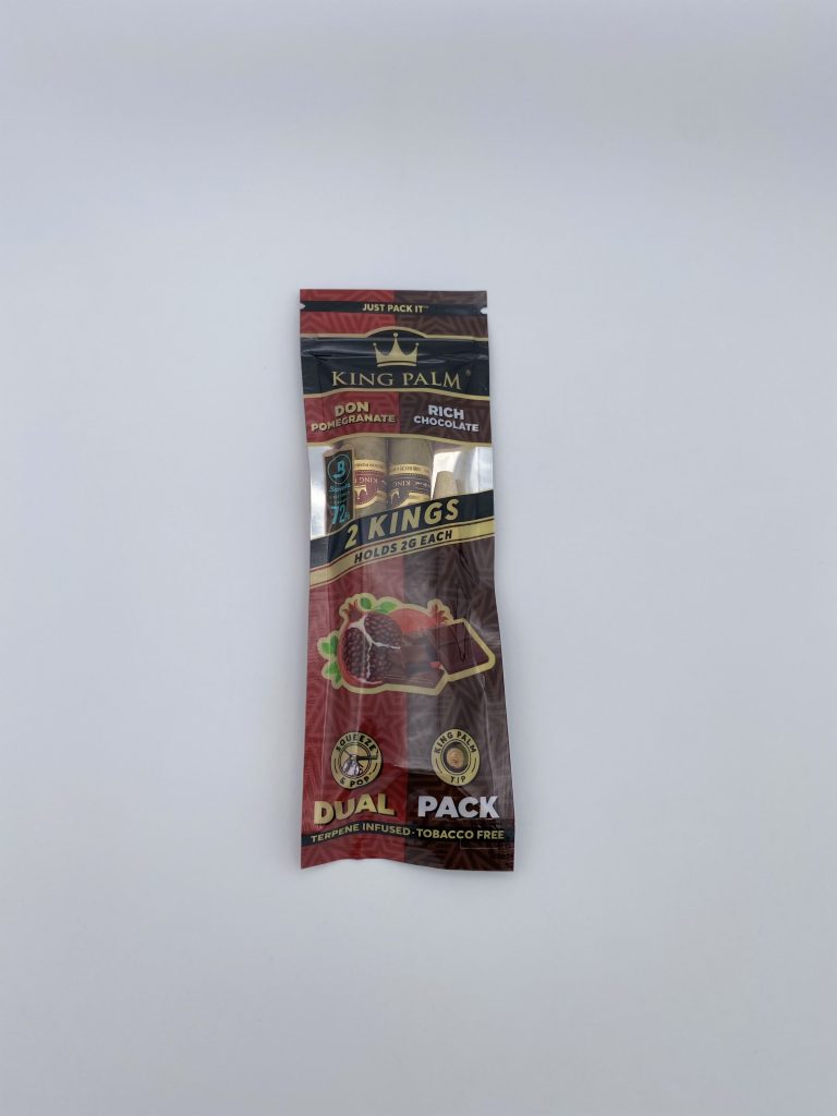 King Palm Dual King Size Don Pomegranate & Chocolate - East Coast Bongs
