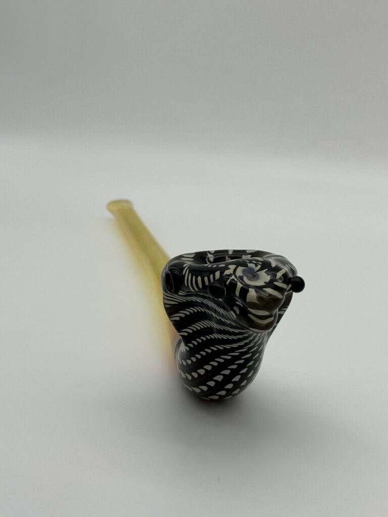 GLASS COBRA PIPE 38.5cm - East Coast Bongs