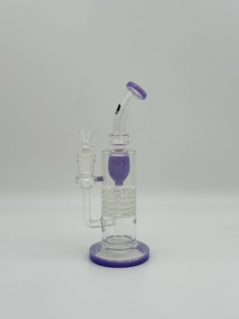 Stone Age Perc Purple 26cm - East Coast Bongs