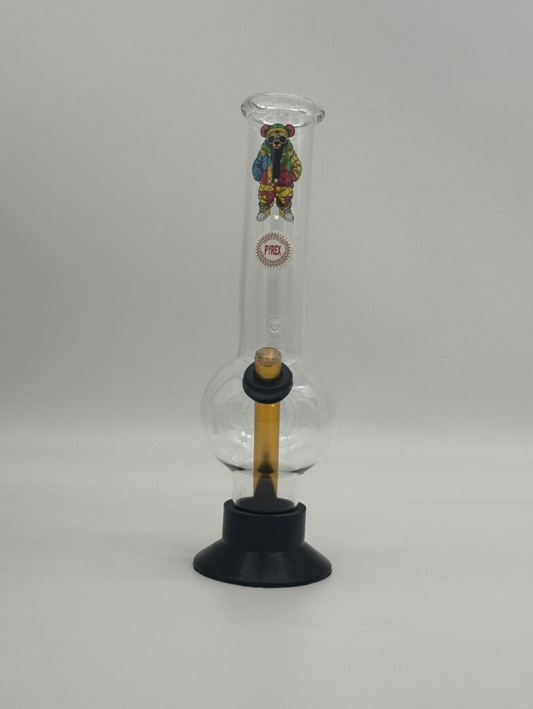 Pyrex Large Bonza Bubble 30cm Bear in Jumper - East Coast Bongs