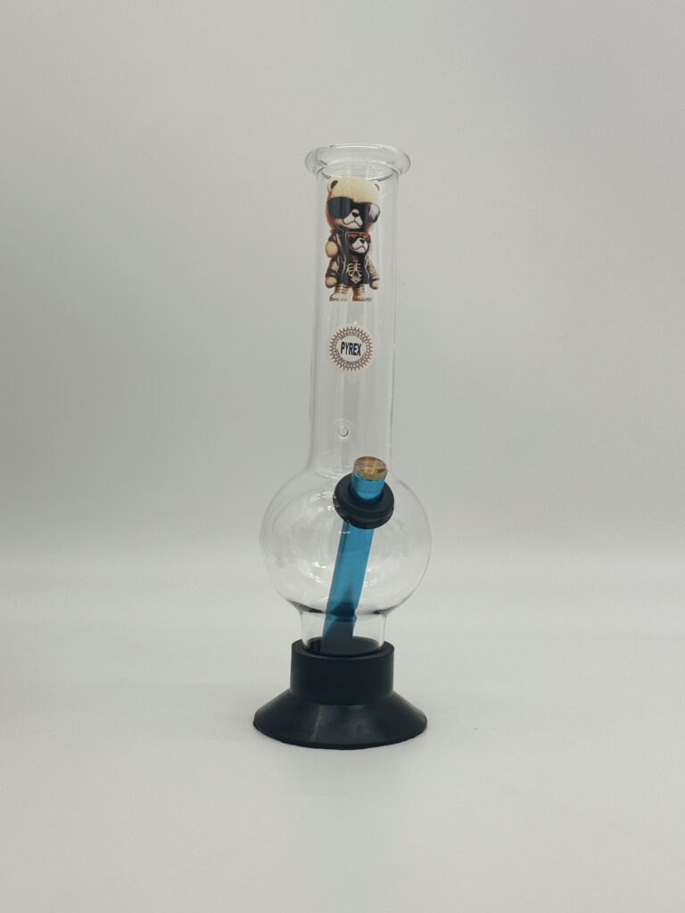 Pyrex Large Bonza Bubble 30cm Bear with Sunnies - East Coast Bongs