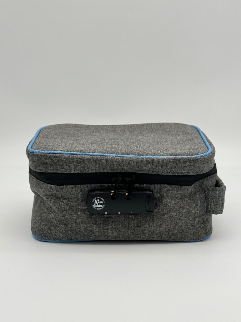 Wise Skies Smell Proof Lockable Case Small - East Coast Bongs