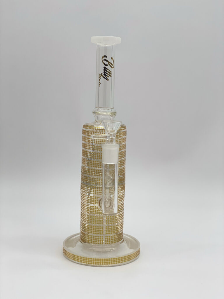 Billy Mate Gold Sun Matrix Percolator Bong 29cm - East Coast Bongs